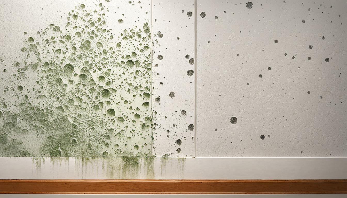 Mold Growth on Wet Drywall